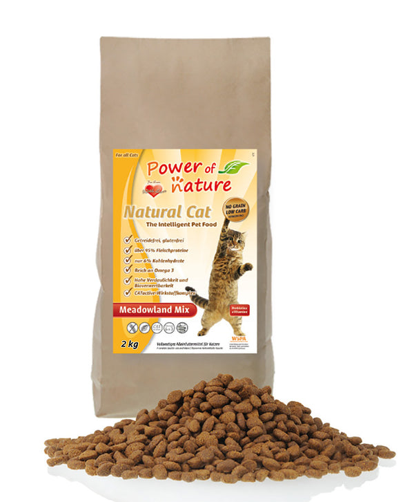 Natural Cat Meadowland 2kg – power of nature